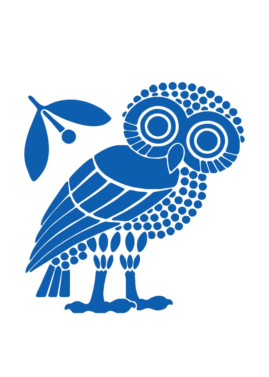 'Athens city symbol' Poster by tony4urban | Displate