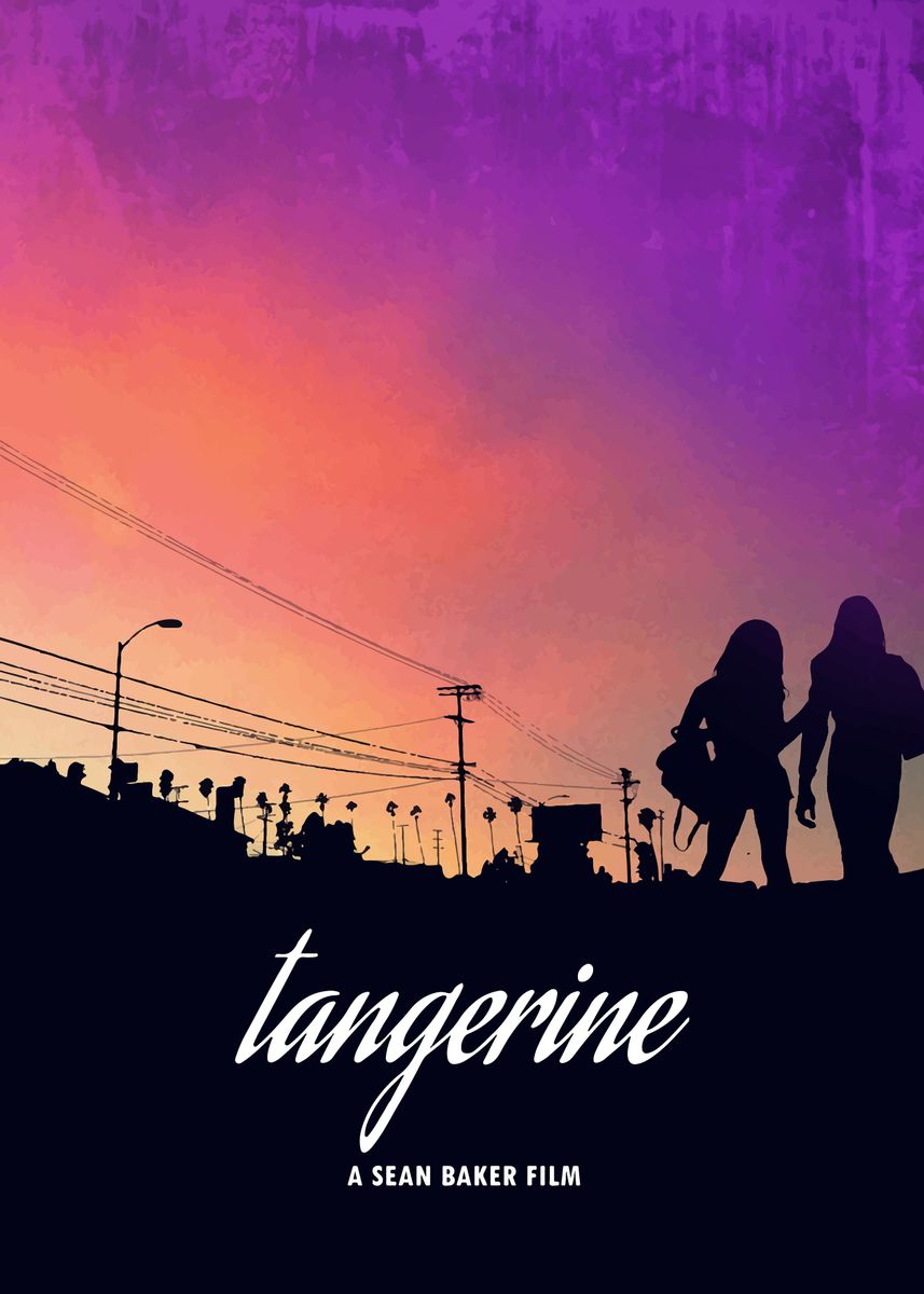 'Tangerine' Poster, picture, metal print, paint by Bo Kev | Displate