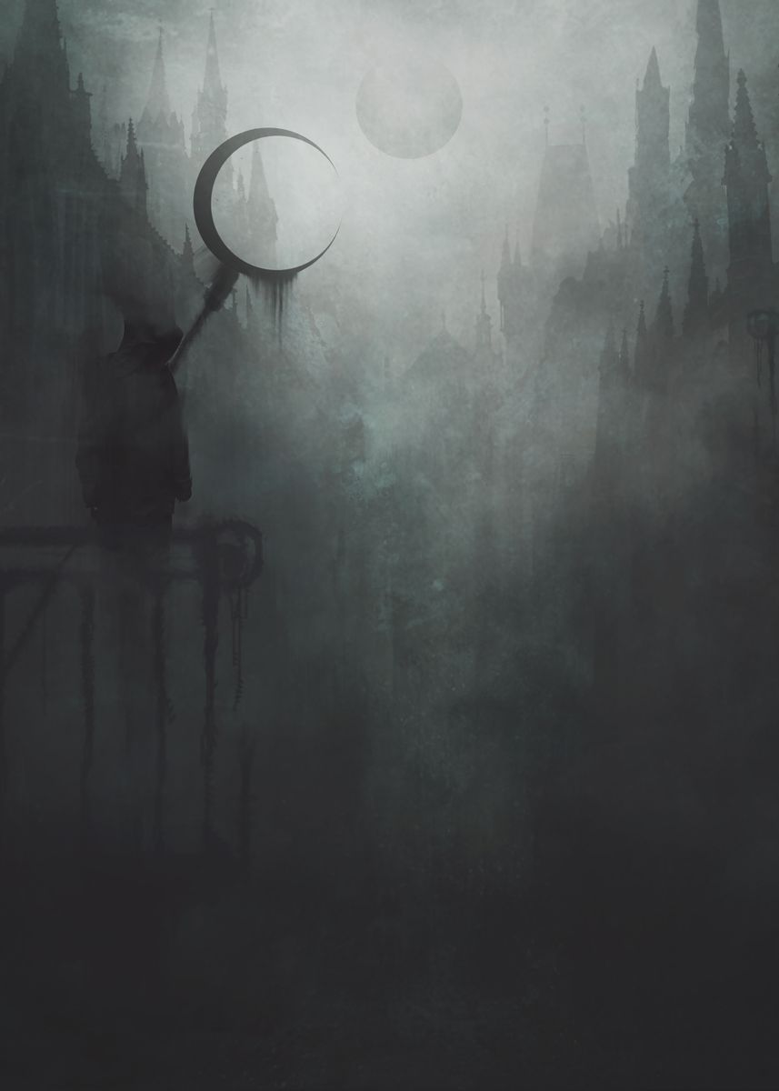 'The sickle' Poster, picture, metal print, paint by Sa Fonklor | Displate