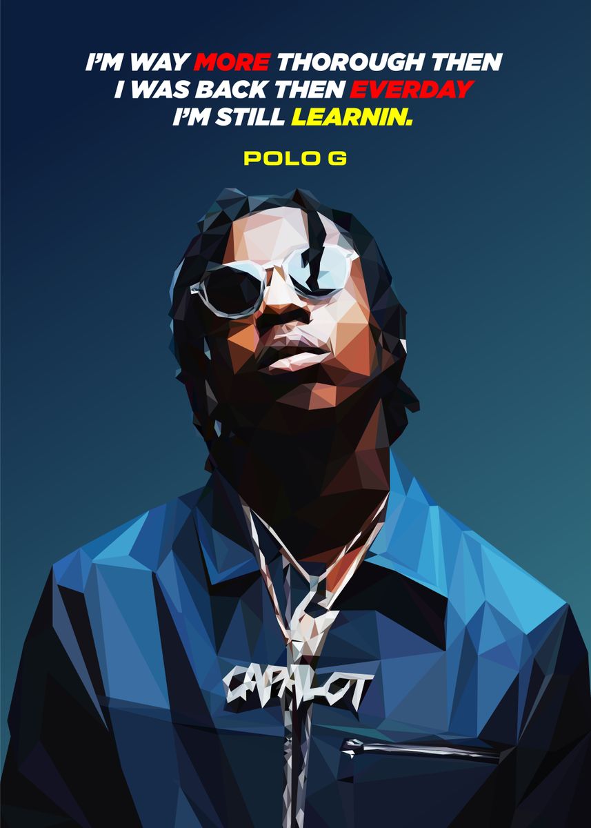 'music pop art poster' Poster, picture, metal print, paint by Lowpoly ...