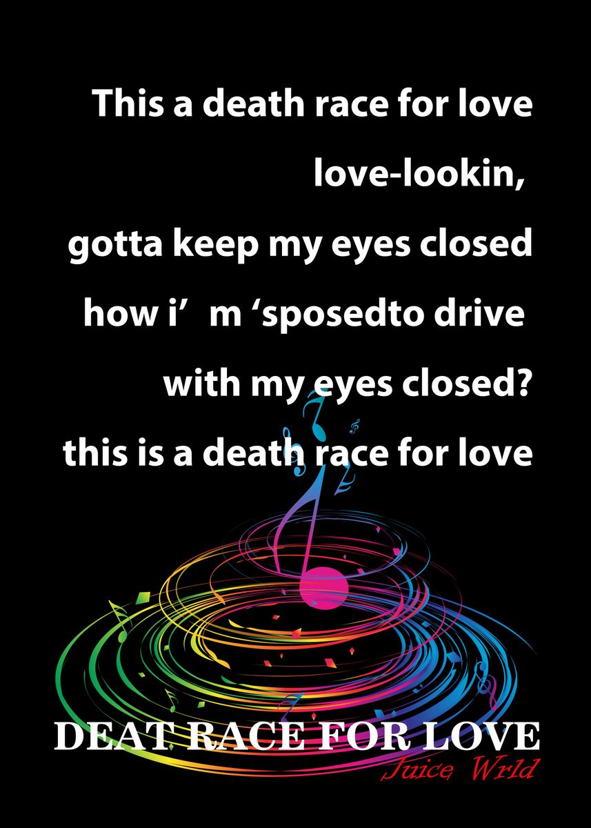 'music text art' Poster, picture, metal print, paint by Coffee Design ...