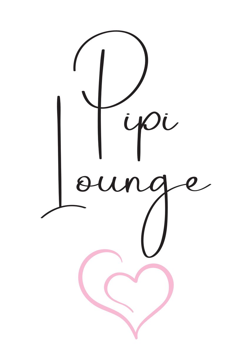 'Pipi lounge' Poster, picture, metal print, paint by Andreas ...