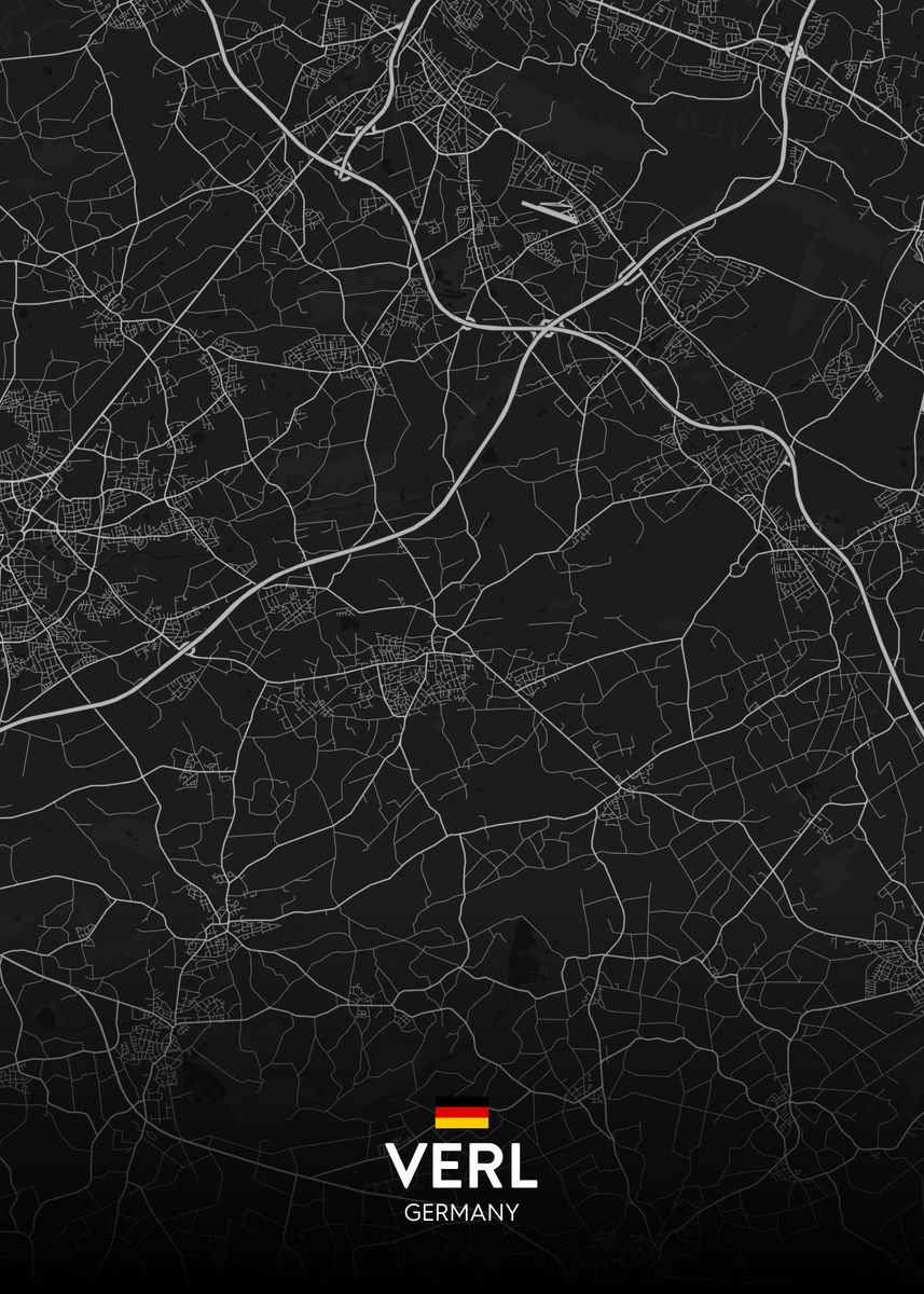 'Verl DE' Poster by IMR Designs | Displate