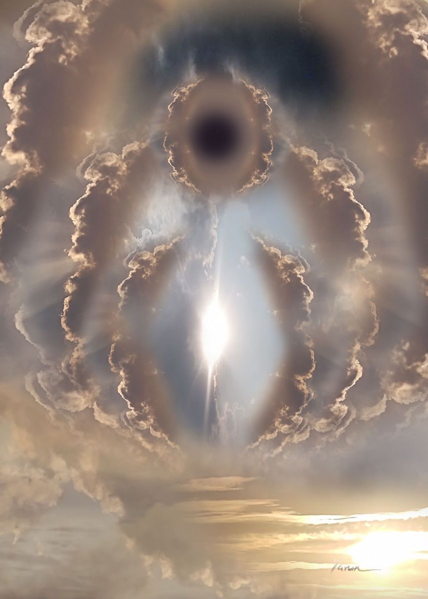 'Power of Gods Remembrance' Poster, picture, metal print, paint by ...