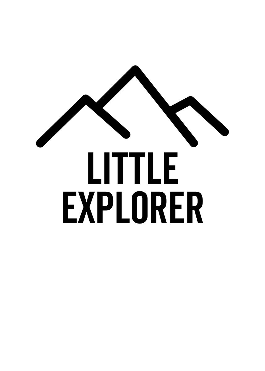 'Little Explorer' Poster, picture, metal print, paint by Francois ...