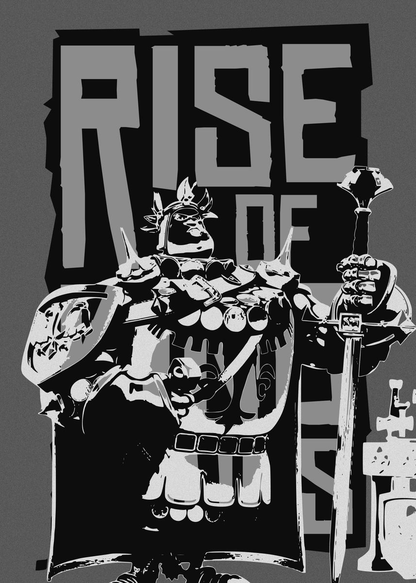 'ROK Betrand' Poster, picture, metal print, paint by vectorhelowpal ...