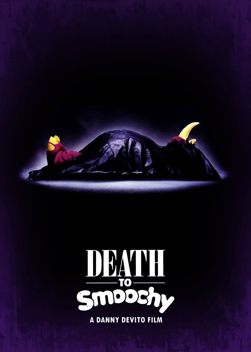 'Death To Smoochy' Poster, picture, metal print, paint by Bo Kev | Displate