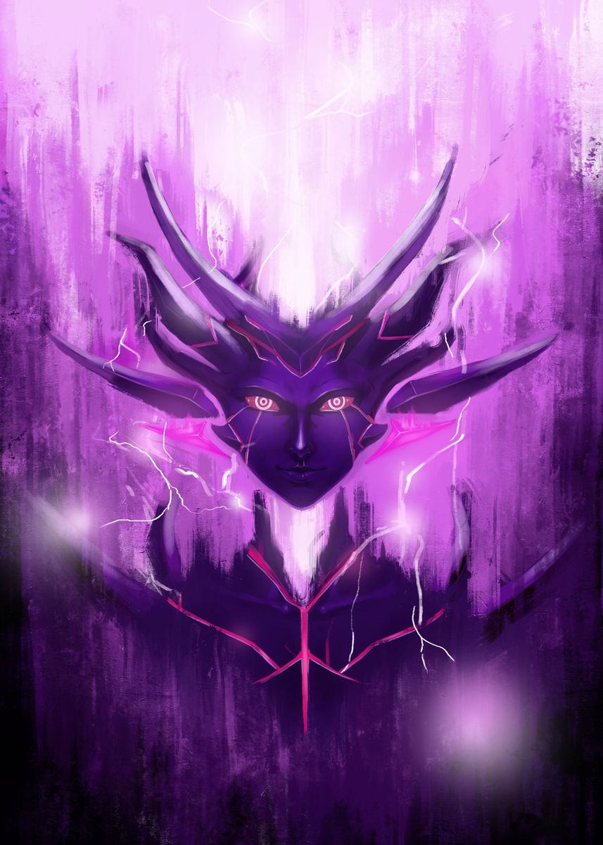 'Dark Element' Poster, picture, metal print, paint by JustKidding Dot ...