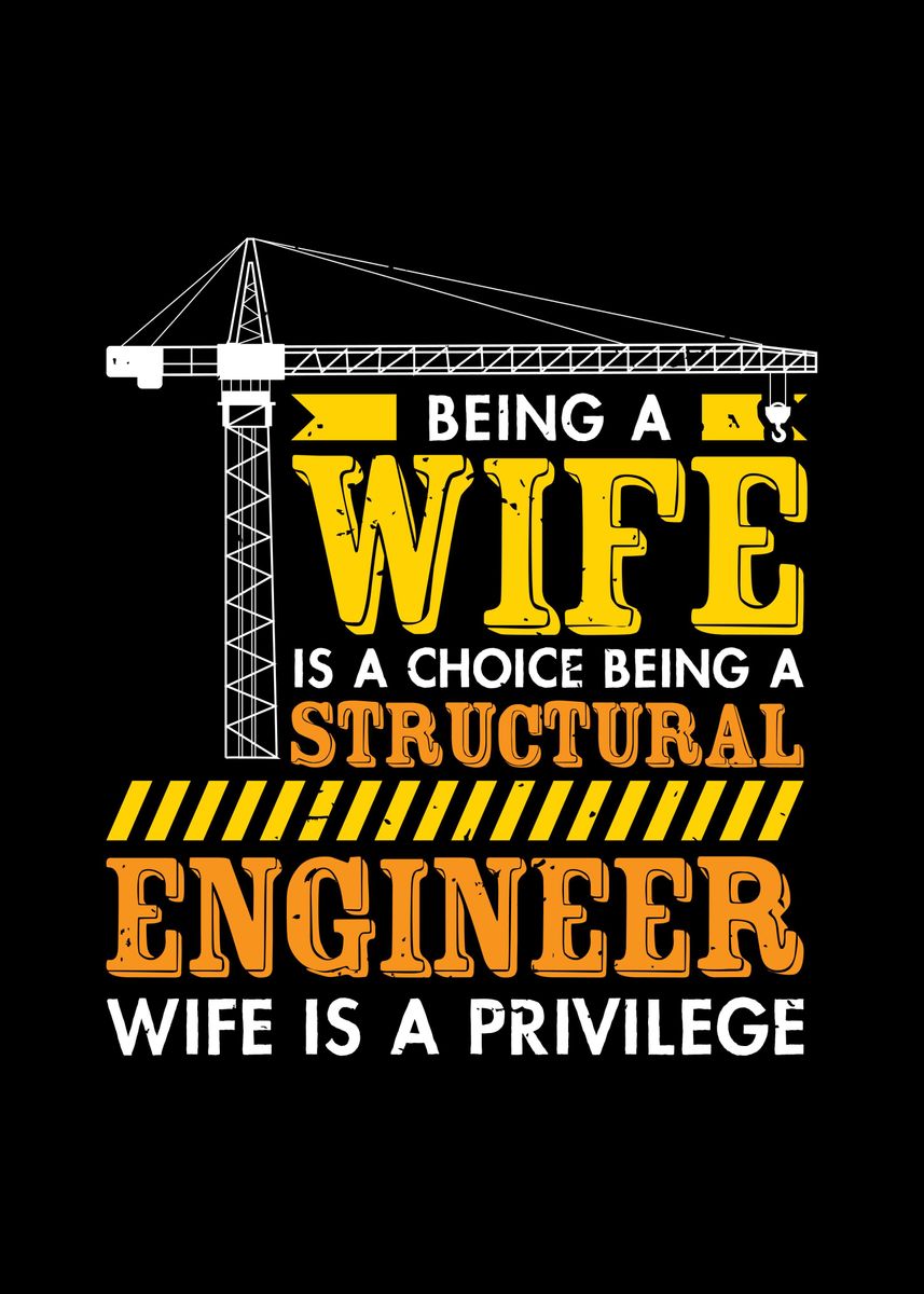 'Structural Engineer' Poster by Sebastian Wünsche | Displate