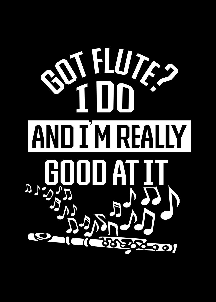 'Flutes' Poster by Sebastian Wünsche | Displate