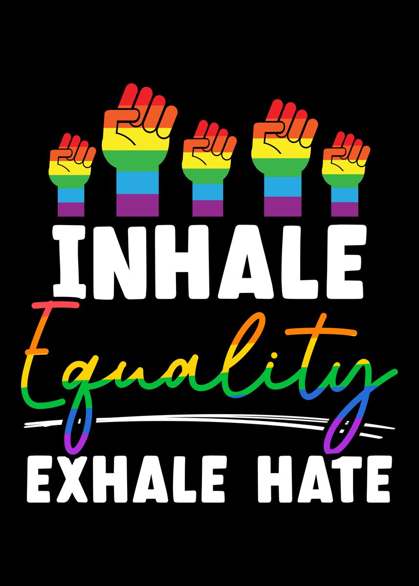 'LGBTQ Supporter' Poster by NAO | Displate