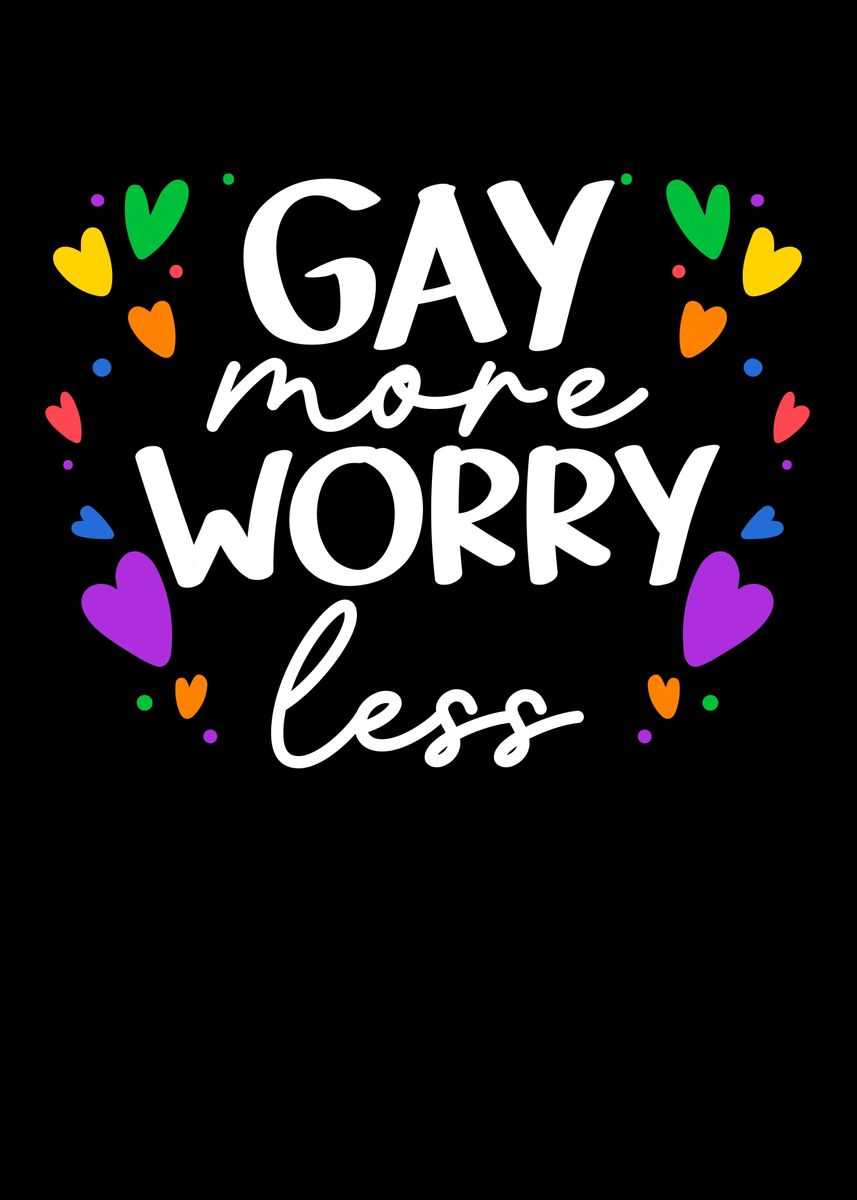 'LGBTQ' Poster, picture, metal print, paint by NAO | Displate