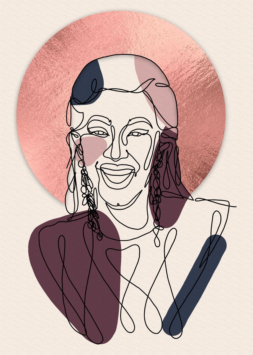 'Cardi B' Poster by The GraphBOX | Displate