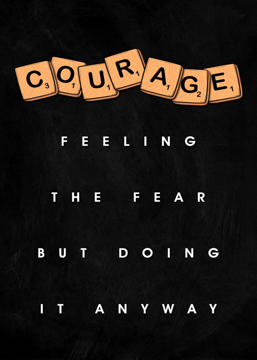 'Courage' Poster, picture, metal print, paint by Conceptual Photography ...