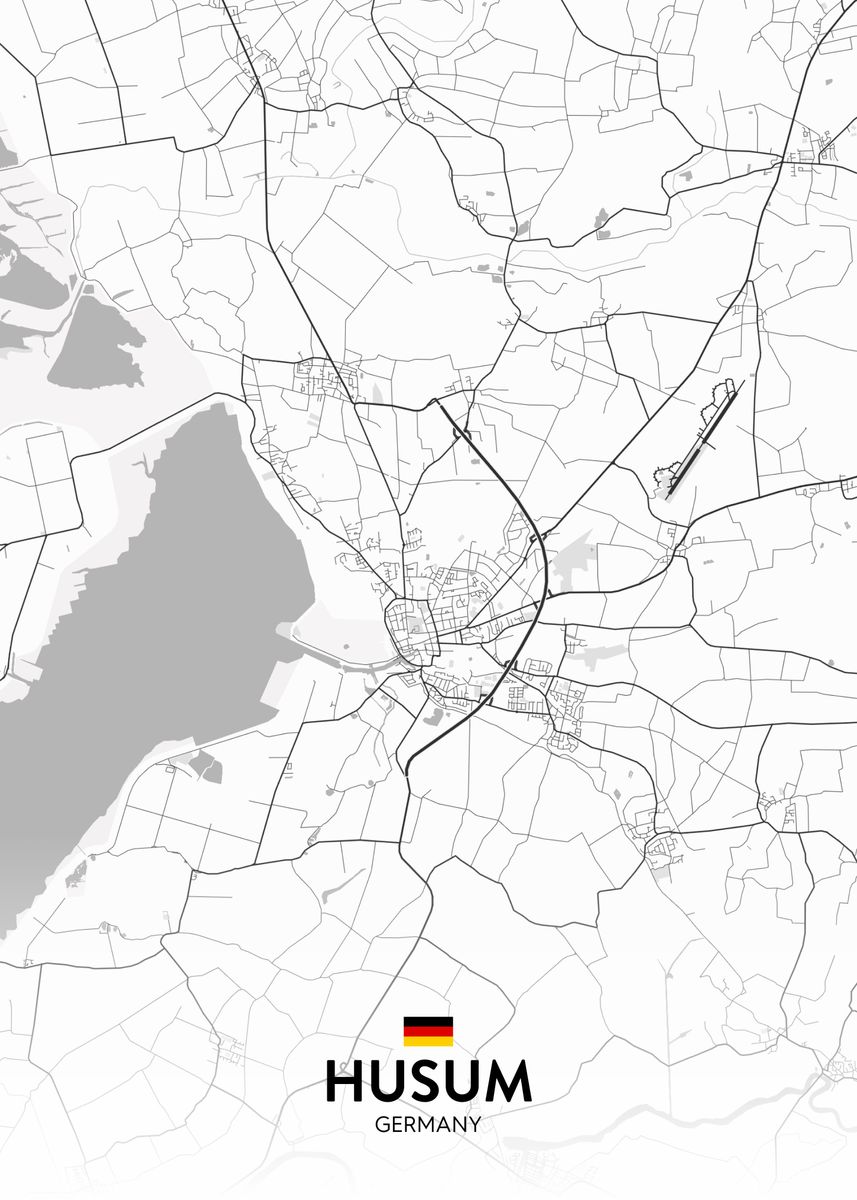 'Husum DE' Poster by IMR Designs | Displate