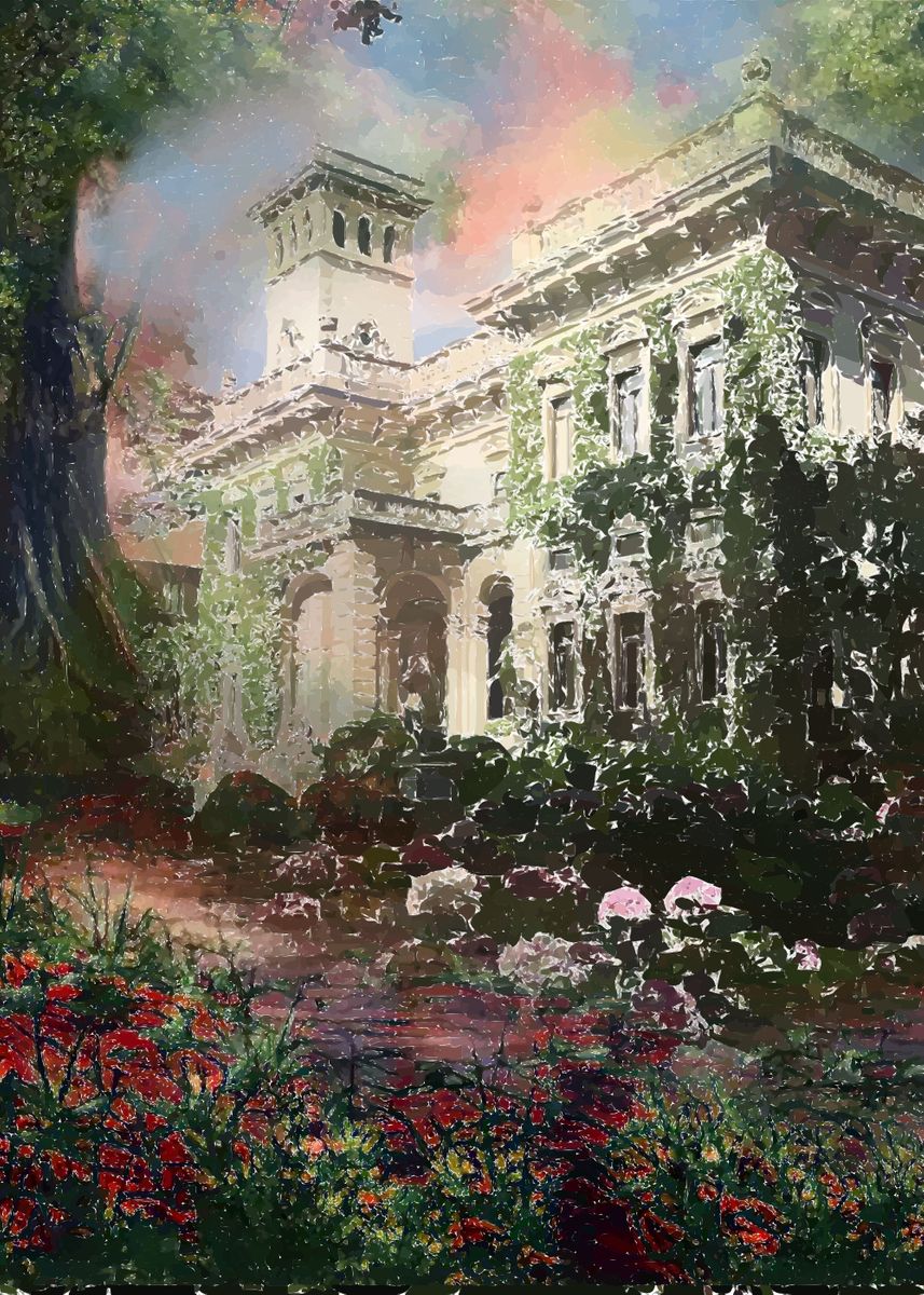 'The Summer Court' Poster, picture, metal print, paint by matthew ...