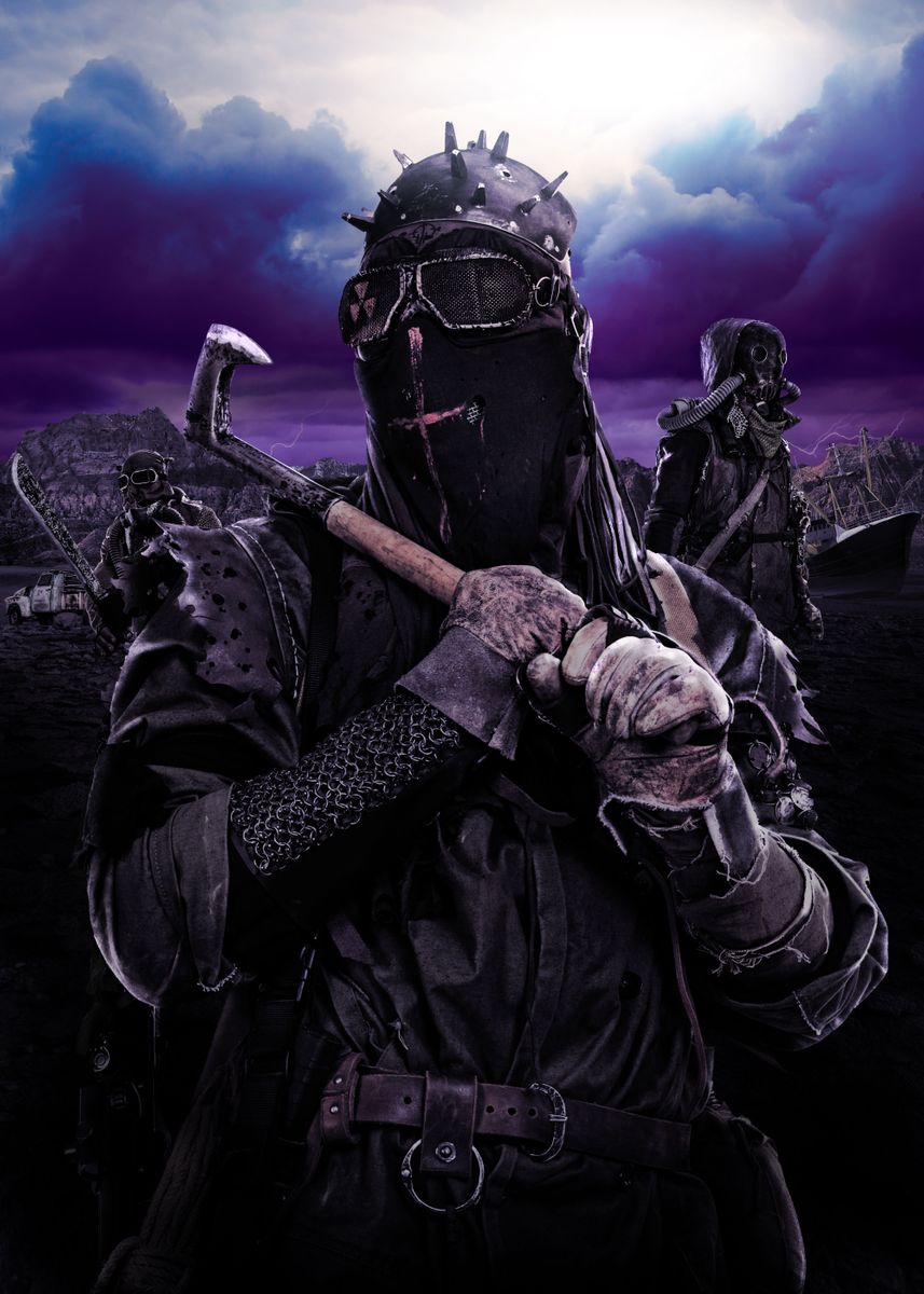 'Stalker Desert' Poster, picture, metal print, paint by Michael Deleau ...