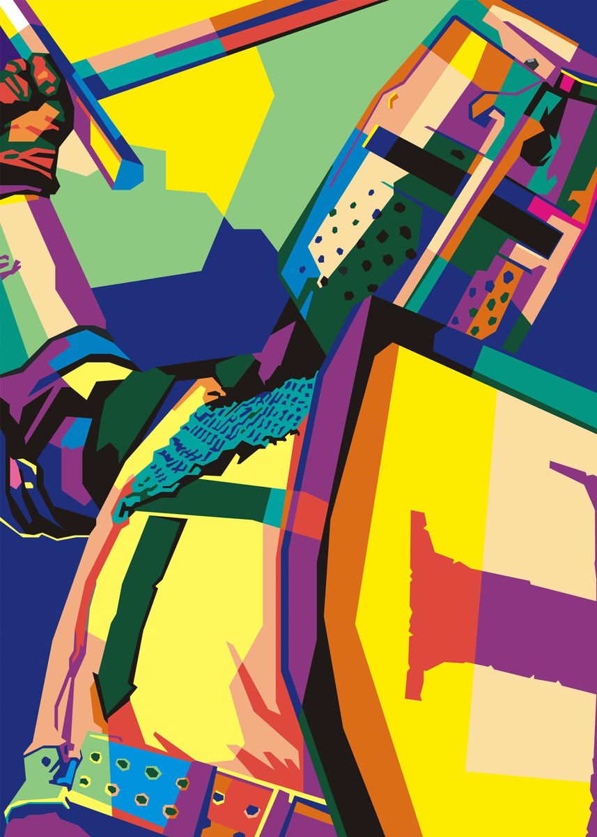 'Knight' Poster, picture, metal print, paint by nofa aji zatmiko | Displate