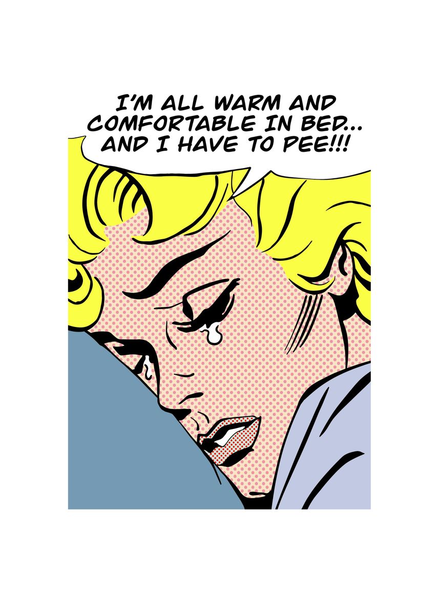 'Comic retro' Poster, picture, metal print, paint by Mild pic | Displate