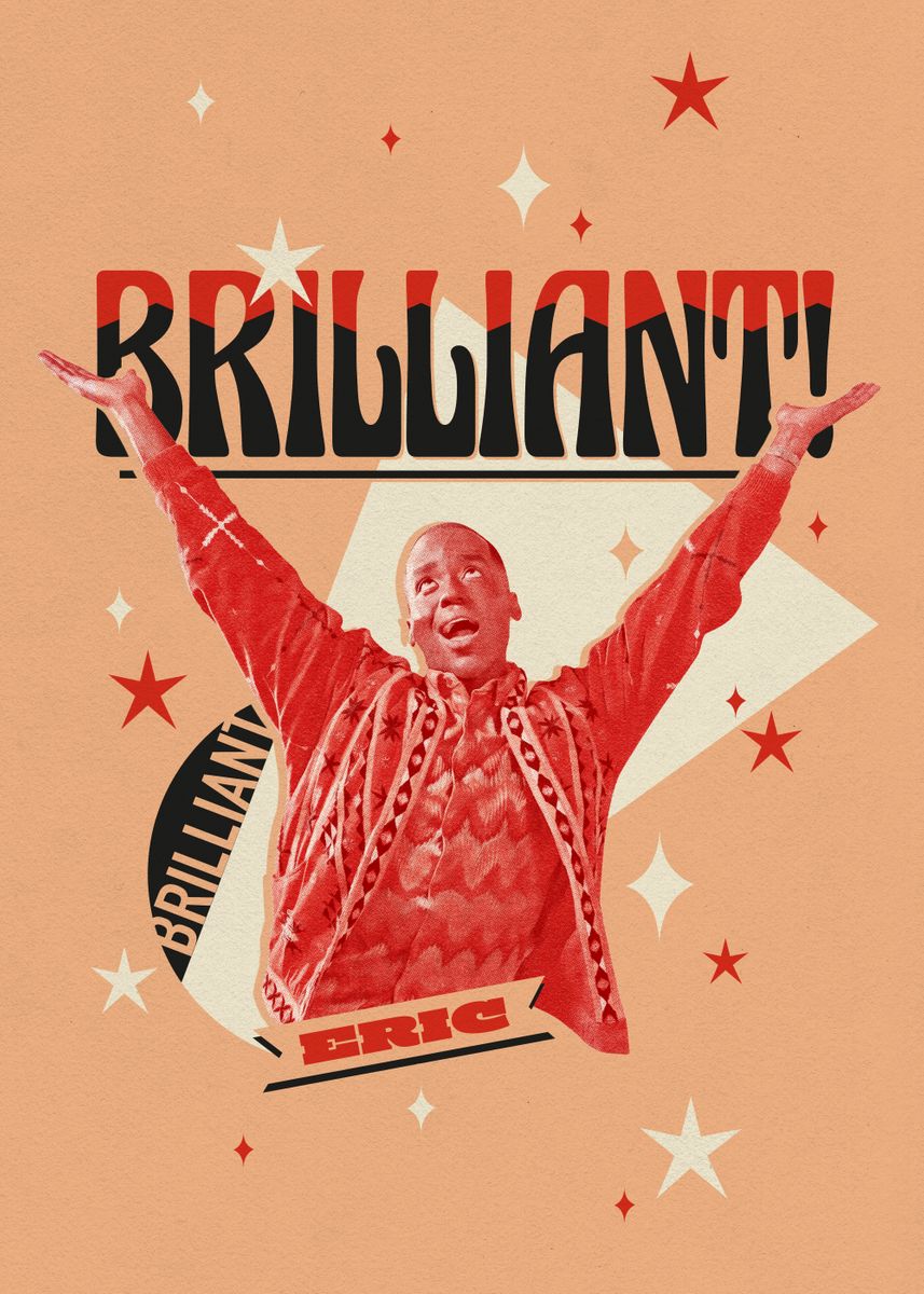 'Brilliant!' Poster, picture, metal print, paint by Sex Education ...