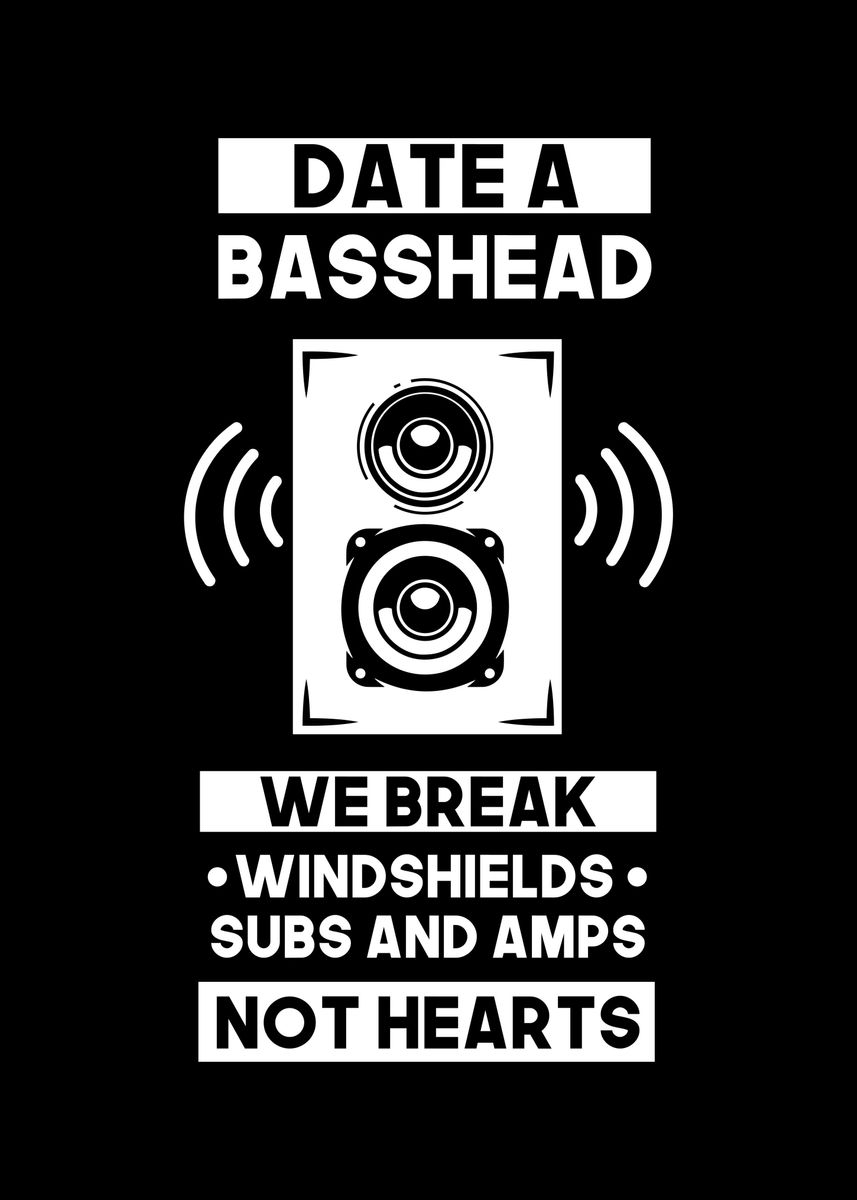 'Car Audio' Poster, picture, metal print, paint by Sebastian Wünsche ...