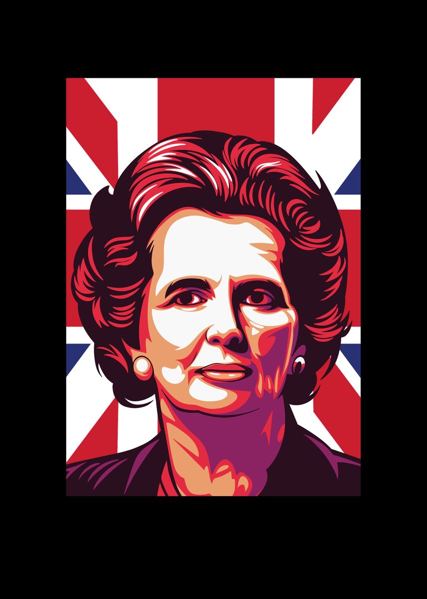 'Thatcher' Poster, picture, metal print, paint by Magic Apes | Displate