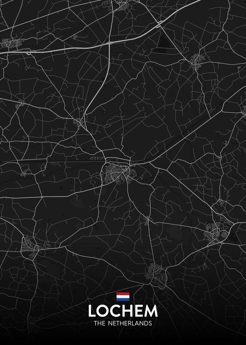 'Lochem NL' Poster, picture, metal print, paint by IMR Designs | Displate