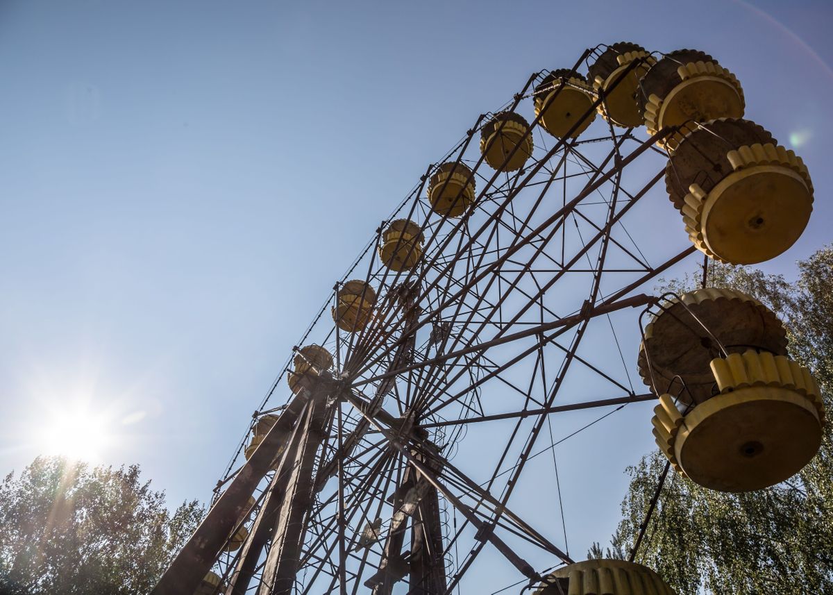 'The Pripyat Ferris Wheel' Poster by Gavin Wilsoncroft | Displate