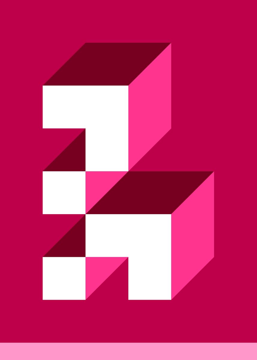 'Il Cubo' Poster by Iurii Vlasenko | Displate