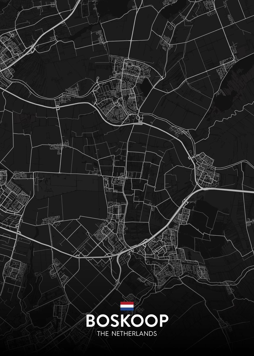 'Boskoop NL' Poster, picture, metal print, paint by IMR Designs | Displate