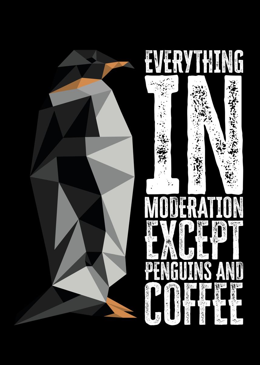 'Everything In Moderation' Poster, picture, metal print, paint by Lukes ...