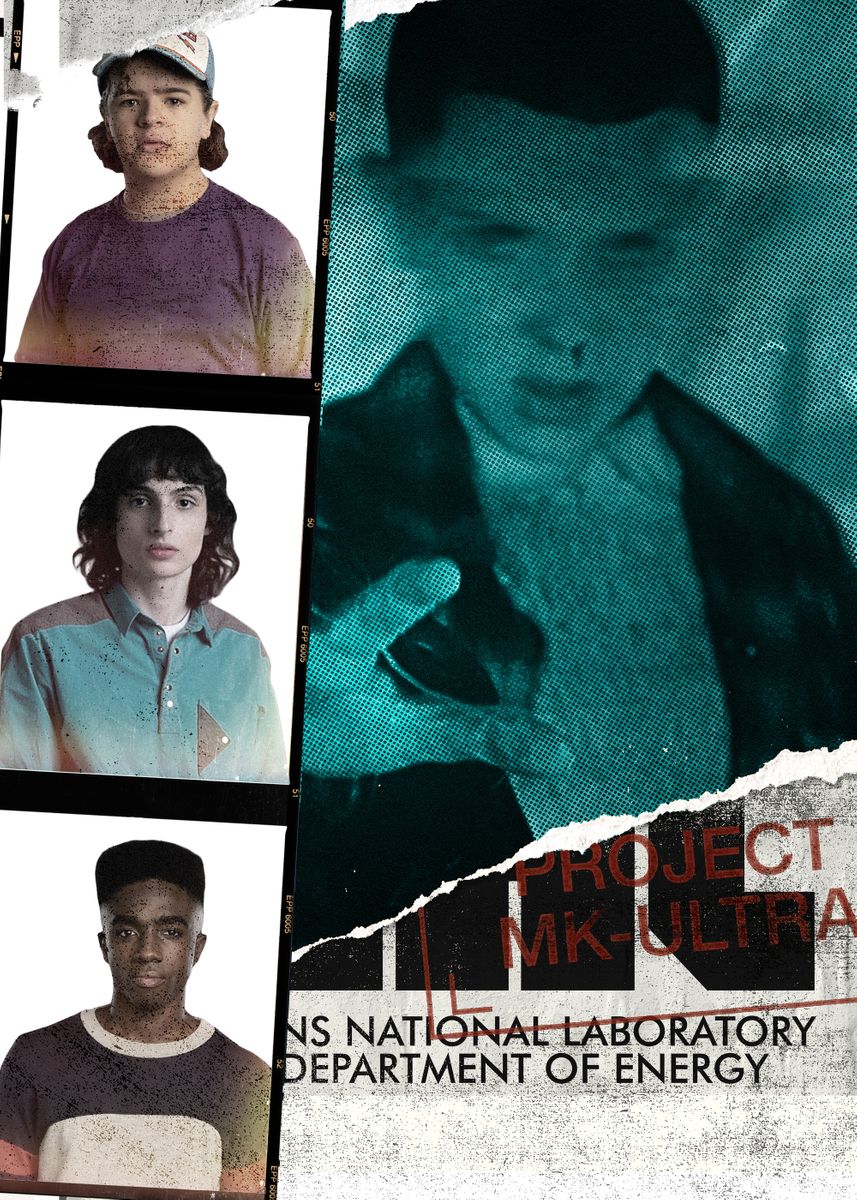 'Project MK-Ultra' Poster, picture, metal print, paint by Stranger ...