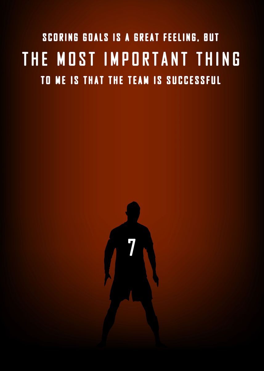 'Best Football Quotes' Poster, picture, metal print, paint by Football ...