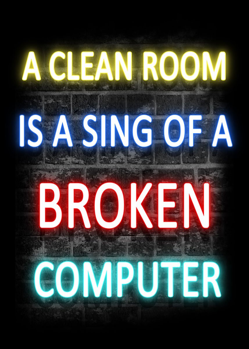 'Quotes Gaming Game' Poster, picture, metal print, paint by Leigh Horne ...