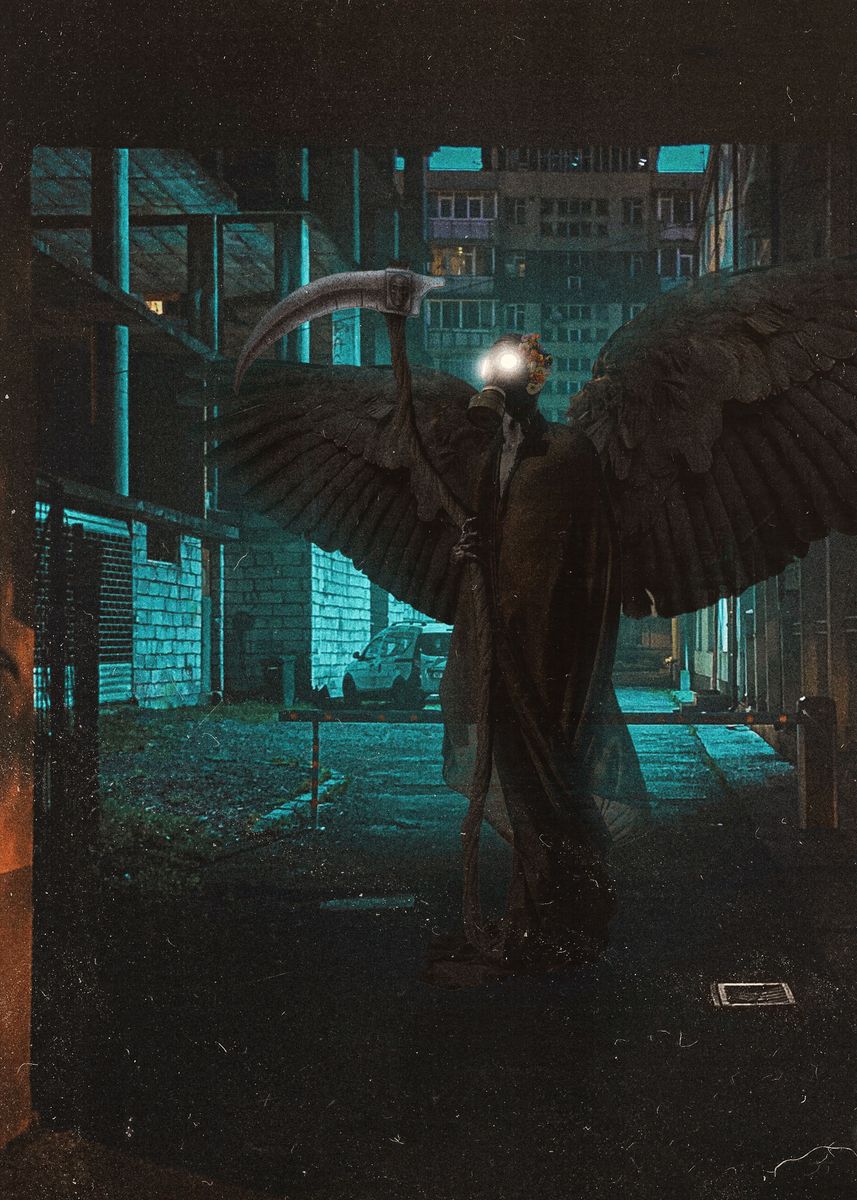 'Demise' Poster, picture, metal print, paint by Kavan Siridemuni | Displate