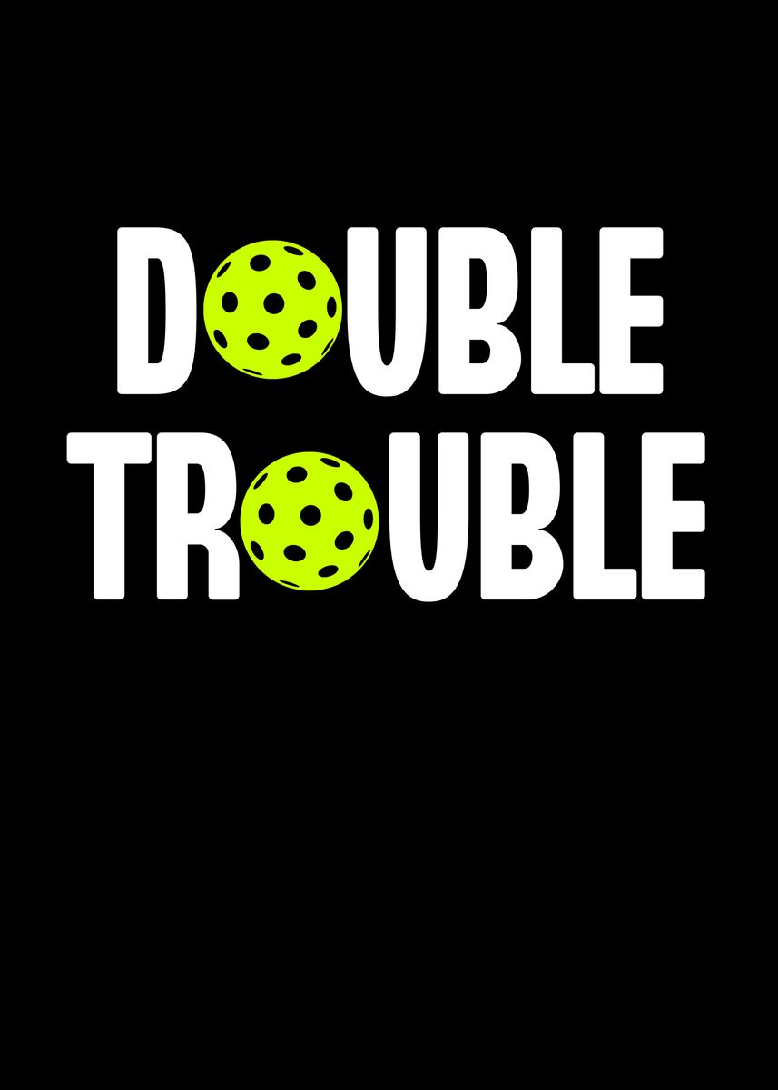 'Double Trouble' Poster, picture, metal print, paint by Francois ...
