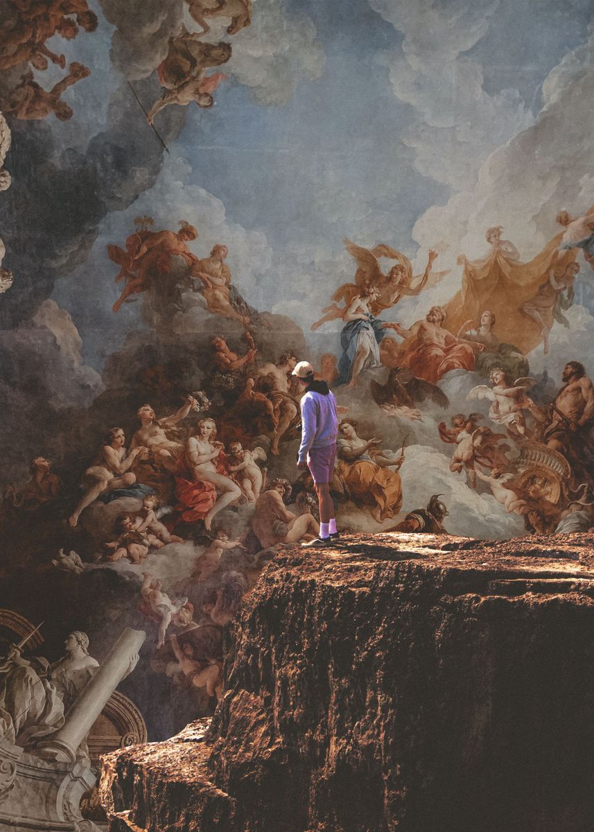 'Myth' Poster, picture, metal print, paint by Sensetus | Displate