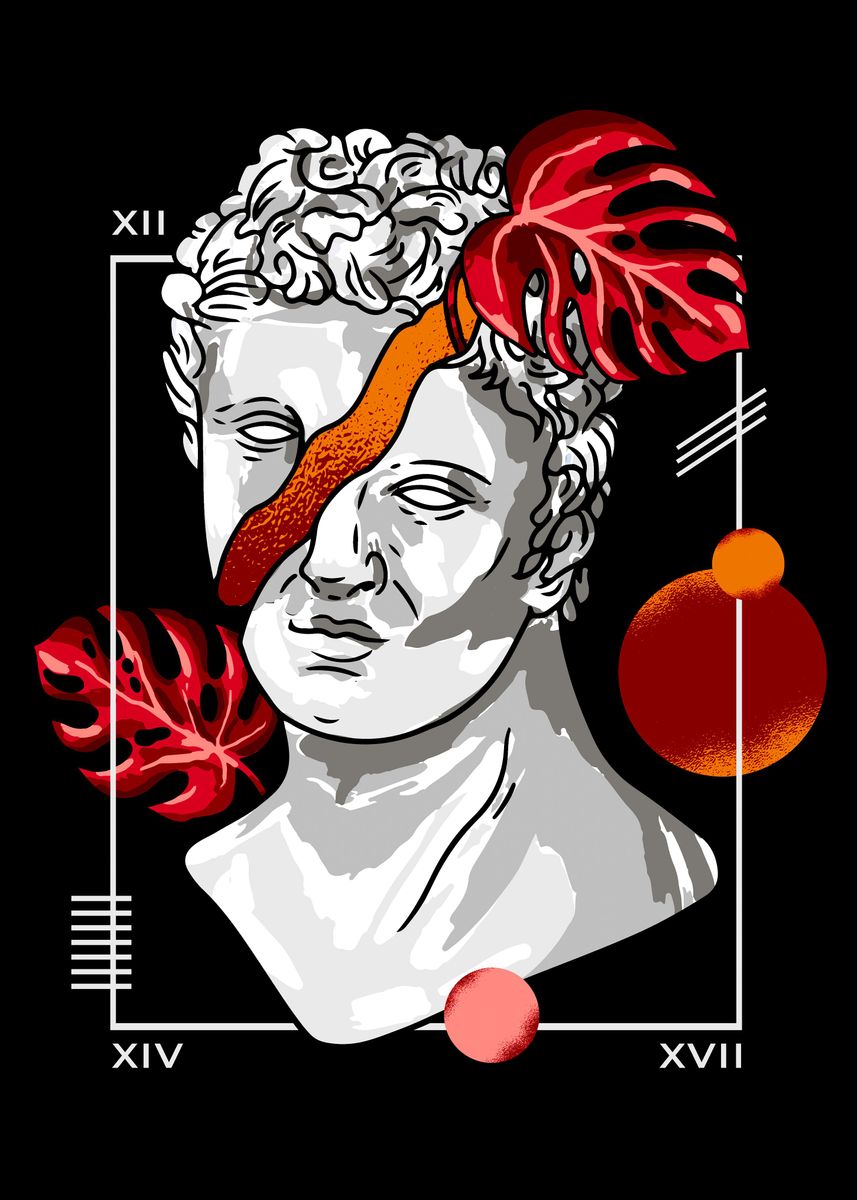 'Abstract Monument' Poster, picture, metal print, paint by Motivation ...