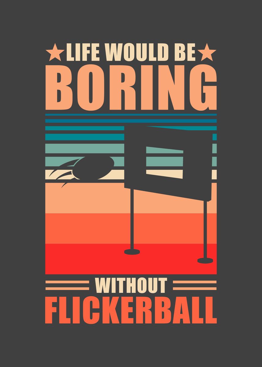 'Flickerball' Poster by schmugo | Displate