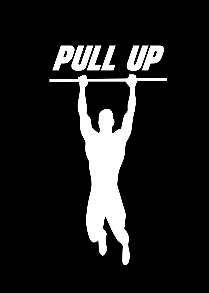 'Pull up' Poster, picture, metal print, paint by bananadesign | Displate