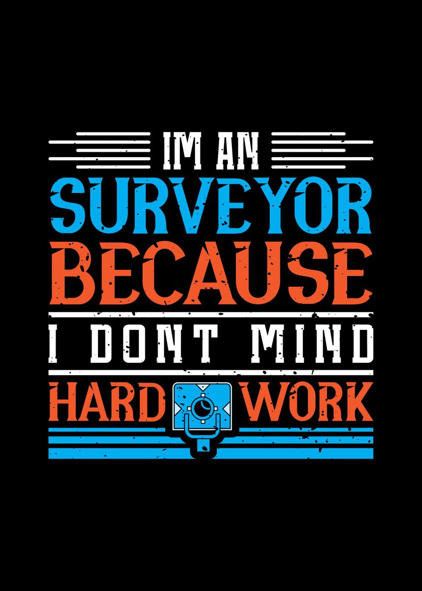 'Land Surveyor' Poster by Sebastian Wünsche | Displate