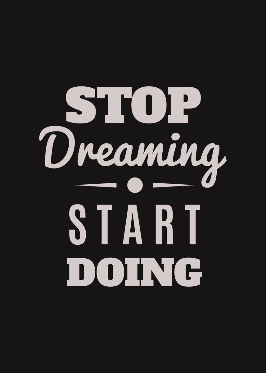 'simple text quotes' Poster, picture, metal print, paint by dragon ...