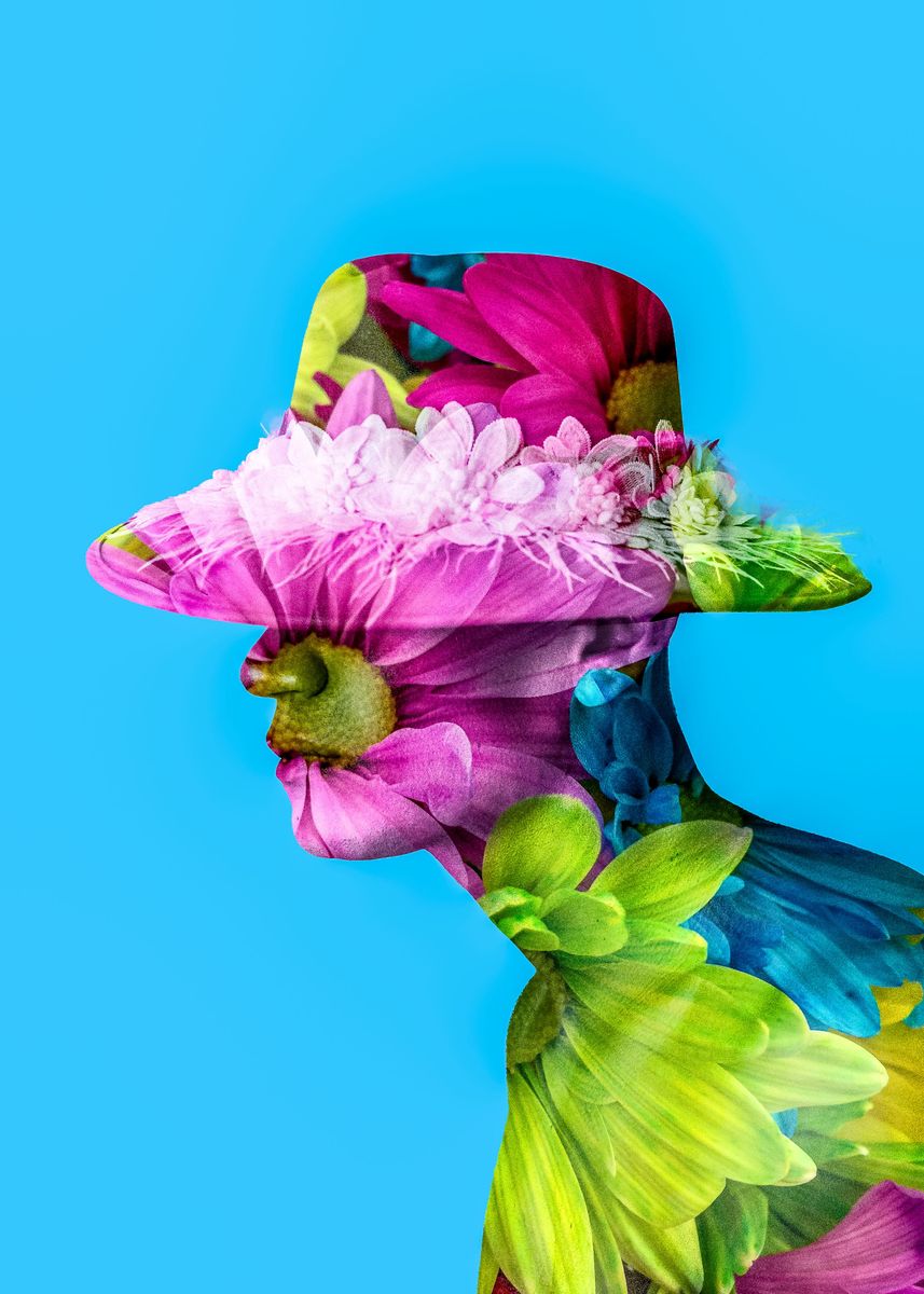 'COLORES ' Poster by MOHAMMED ESSEGHIR EL MANSOUR | Displate