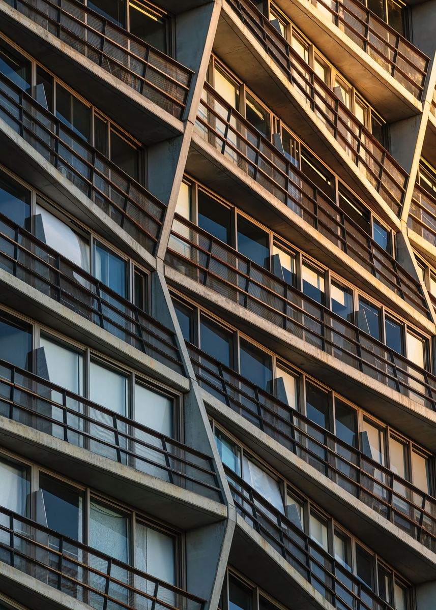 'Ovolo Nishi Building' Poster by Hamed Shahnam | Displate