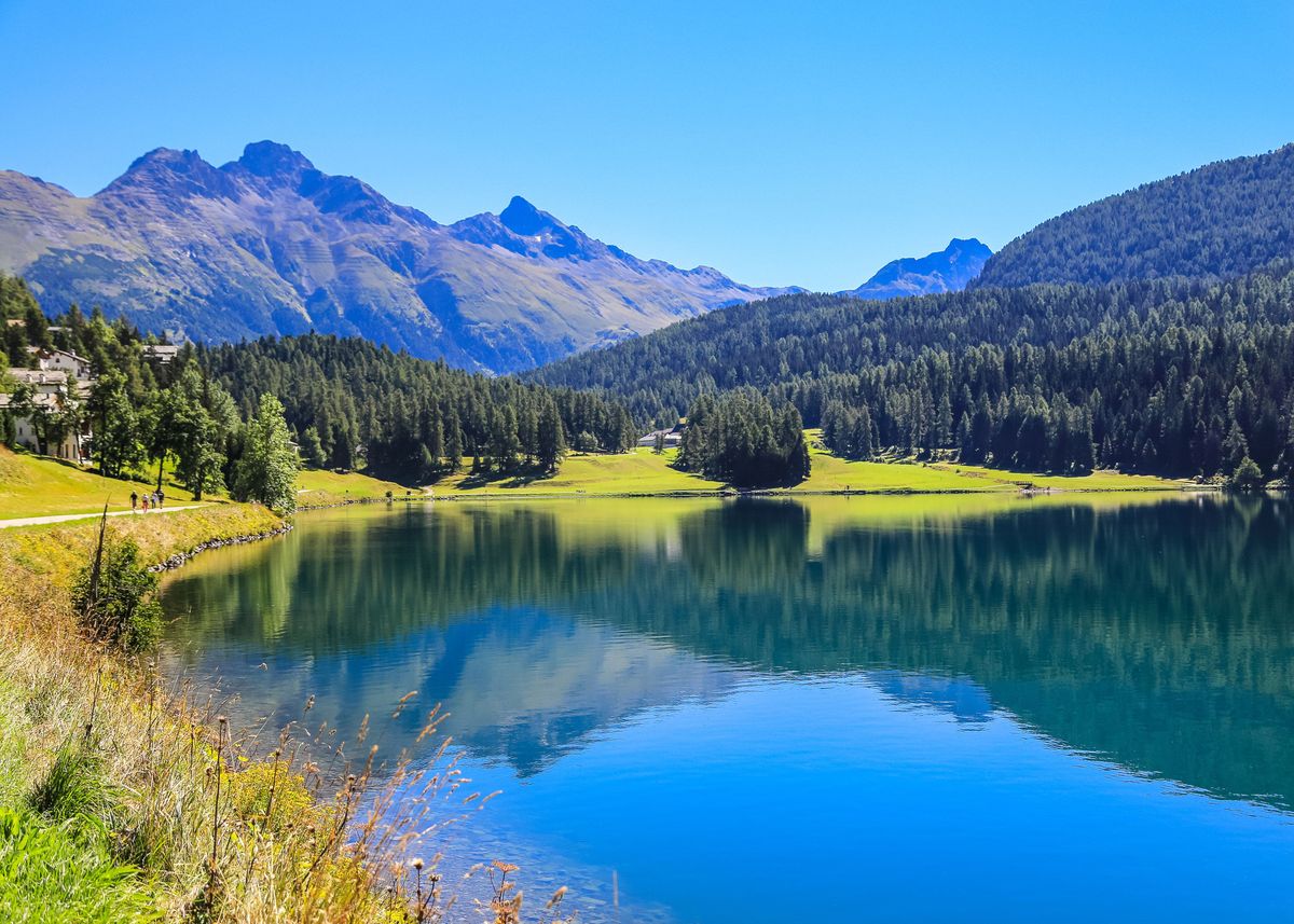 'Beautiful landscape' Poster by Mad Crabs Creations | Displate