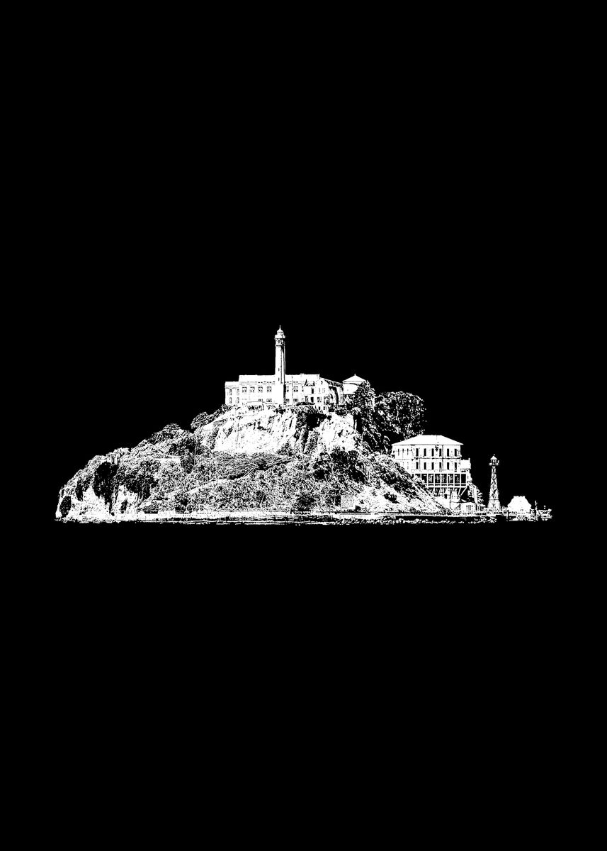 'San Francisco Alcatraz' Poster by EDventures | Displate