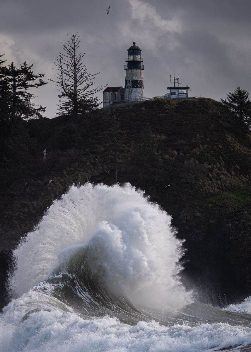 'Awaiting the storm' Poster by Nicholas Steven | Displate