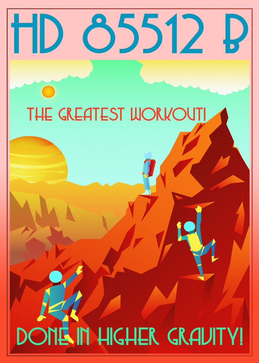 'HD85512B' Poster, picture, metal print, paint by Psyl0 | Displate