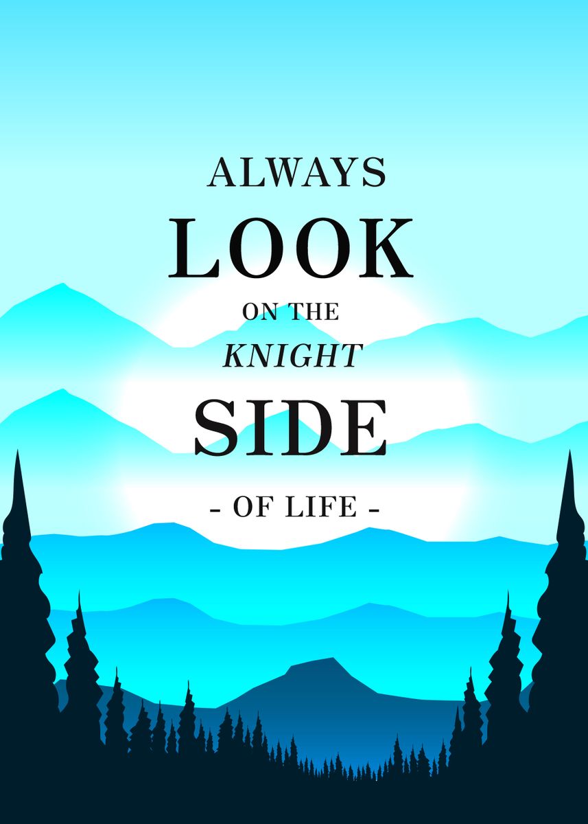 'Life Quotes' Poster, picture, metal print, paint by Jalen Kreiger ...