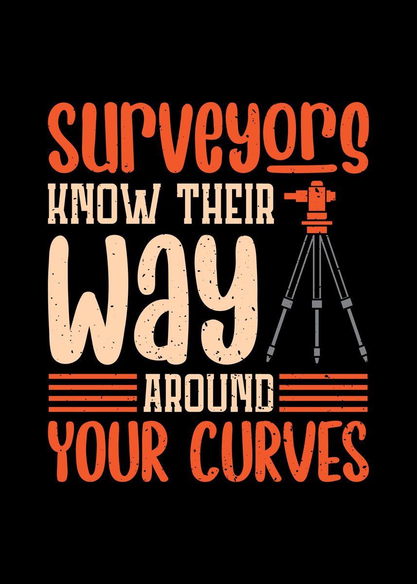 'Land Surveyor' Poster, picture, metal print, paint by Sebastian ...